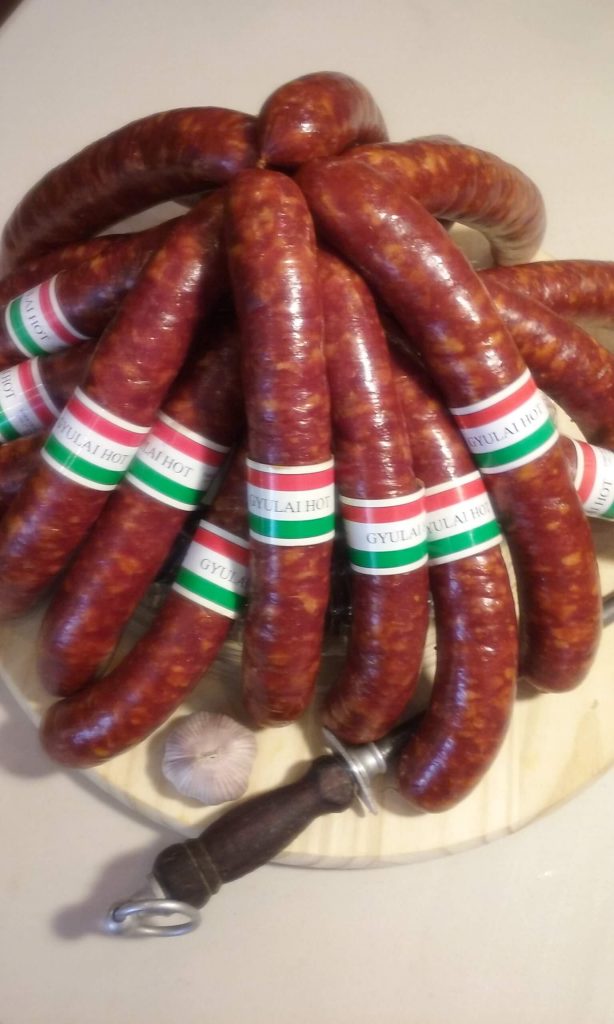 Double Smoked Bacon (Duplán füstölt szalonna) 1 lb and Hot Pork Country ...